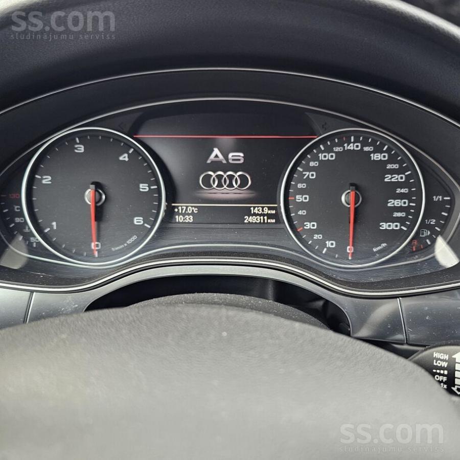 Pelēks Audi A6 2012 Rīga, ar dzinēja tilpumu 3.00 L un nobraukumu 249 tūkst. km par 9450 €, foto 26 vietnē AUTOMOTO.COM.LV