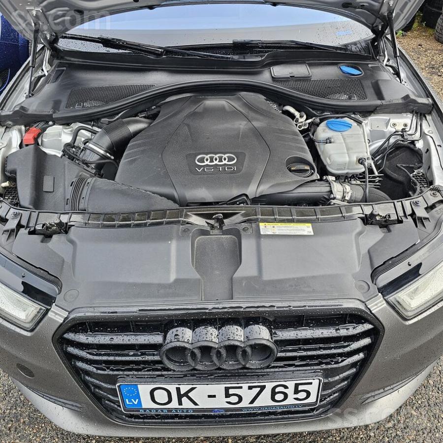 Pelēks Audi A6 2012 Rīga, ar dzinēja tilpumu 3.00 L un nobraukumu 249 tūkst. km par 9450 €, foto 32 vietnē AUTOMOTO.COM.LV