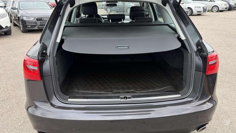 Pelēks Audi A6 2012 Marijampole, ar dzinēja tilpumu 2.97 L un nobraukumu 311 tūkst. km par 8550 €, foto 11 vietnē AUTOMOTO.COM.LV