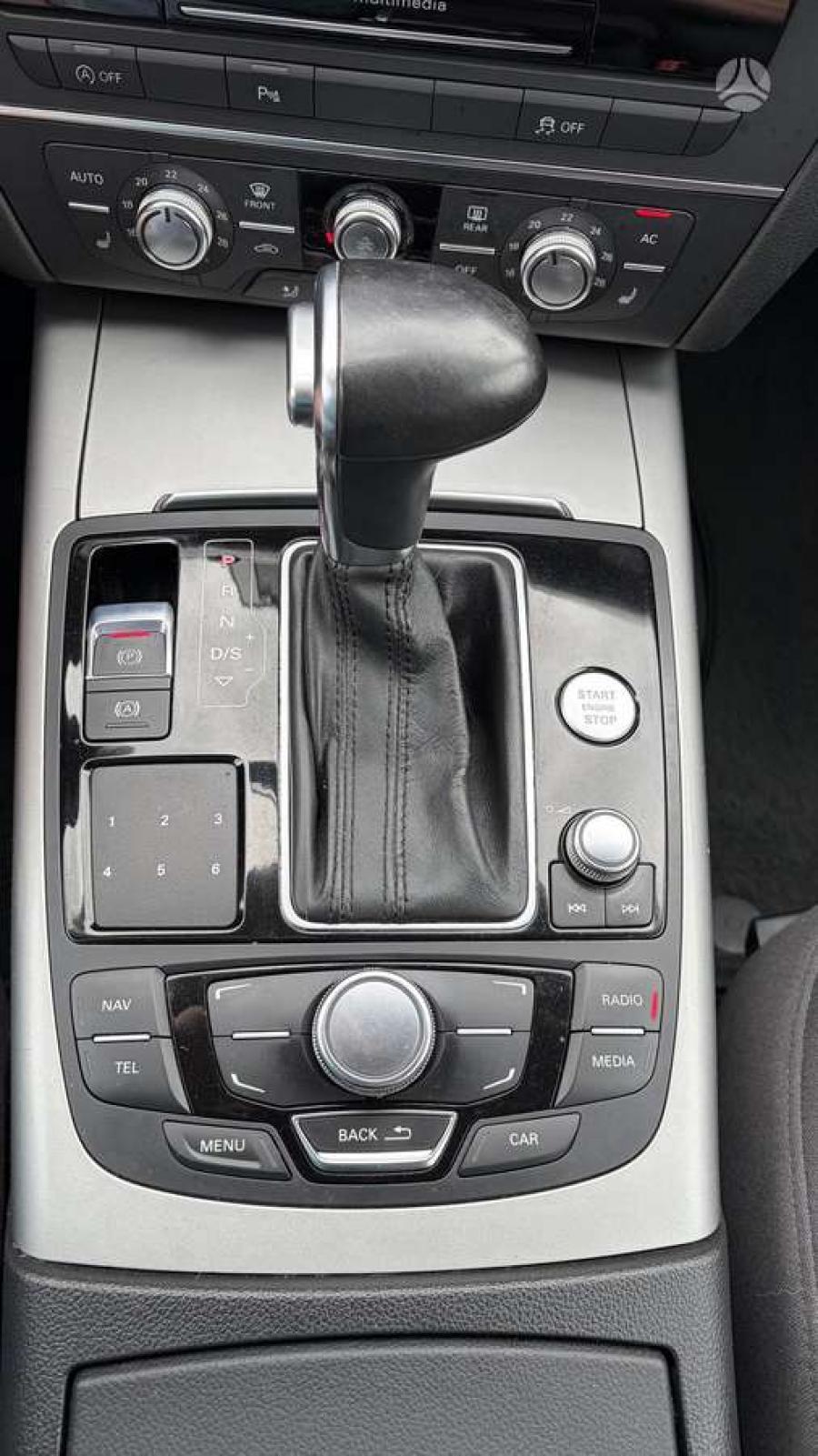Pelēks Audi A6 2012 Marijampole, ar dzinēja tilpumu 2.97 L un nobraukumu 311 tūkst. km par 8550 €, foto 21 vietnē AUTOMOTO.COM.LV