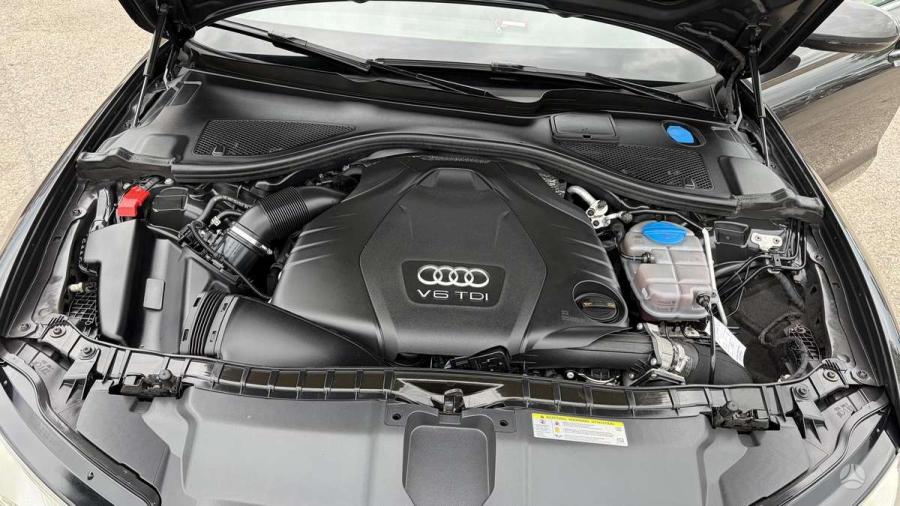 Pelēks Audi A6 2012 Marijampole, ar dzinēja tilpumu 2.97 L un nobraukumu 311 tūkst. km par 8550 €, foto 29 vietnē AUTOMOTO.COM.LV