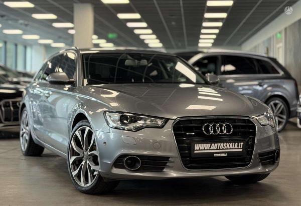 Audi A6 2012 in Klaipeda on AUTOMOTO.COM.LV Grey Audi A6 2012 in Klaipeda, with an engine capacity of 3.00 L and mileage of 262 thousand km for 10900 €, photo 4 on AUTOMOTO.COM.LV