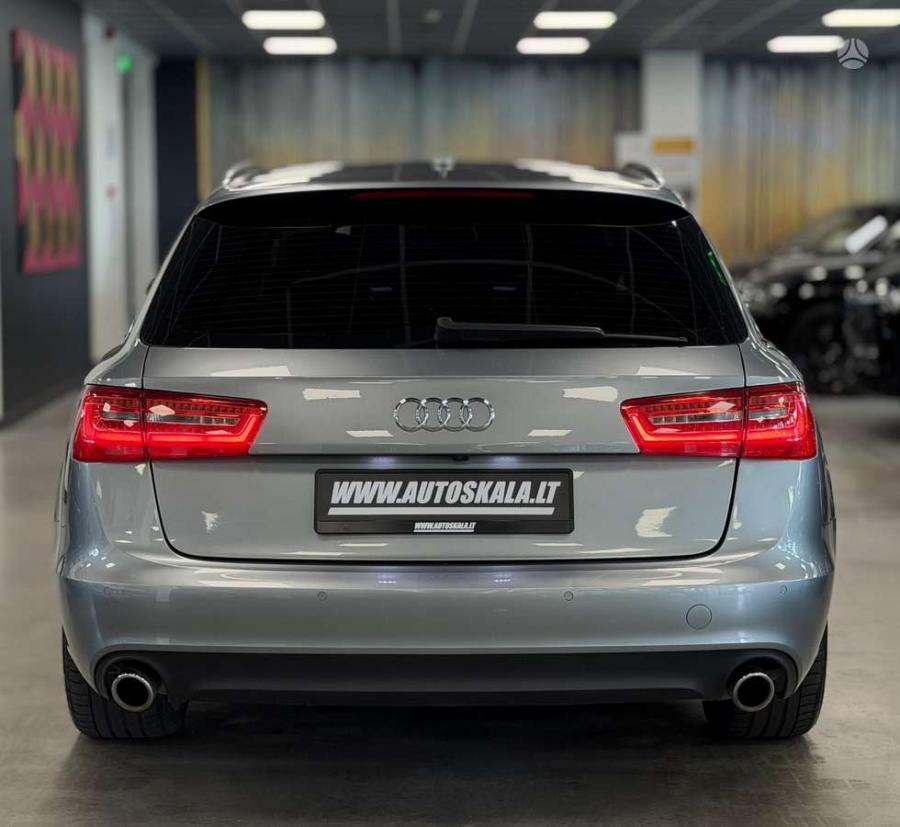Grey Audi A6 2012 in Klaipeda, with an engine capacity of 3.00 L and mileage of 262 thousand km for 10900 €, photo 5 on AUTOMOTO.COM.LV