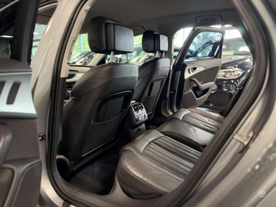 Grey Audi A6 2012 in Klaipeda, with an engine capacity of 3.00 L and mileage of 262 thousand km for 10900 €, photo 9 on AUTOMOTO.COM.LV