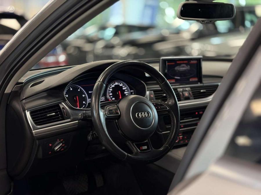Grey Audi A6 2012 in Klaipeda, with an engine capacity of 3.00 L and mileage of 262 thousand km for 10900 €, photo 21 on AUTOMOTO.COM.LV