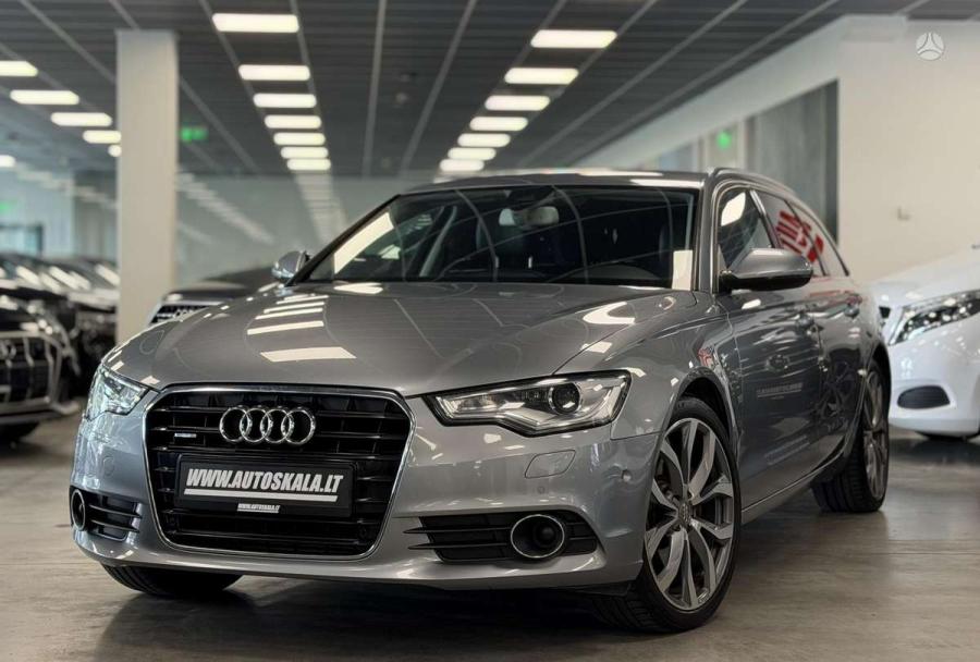 Grey Audi A6 2012 in Klaipeda, with an engine capacity of 3.00 L and mileage of 262 thousand km for 10900 €, photo 24 on AUTOMOTO.COM.LV