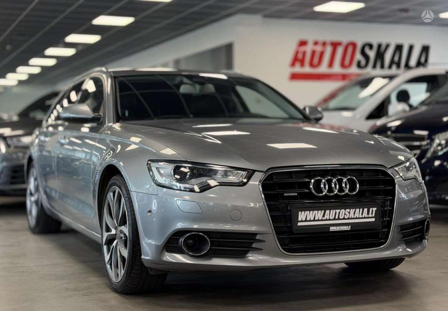 Grey Audi A6 2012 in Klaipeda, with an engine capacity of 3.00 L and mileage of 262 thousand km for 10900 €, photo 27 on AUTOMOTO.COM.LV