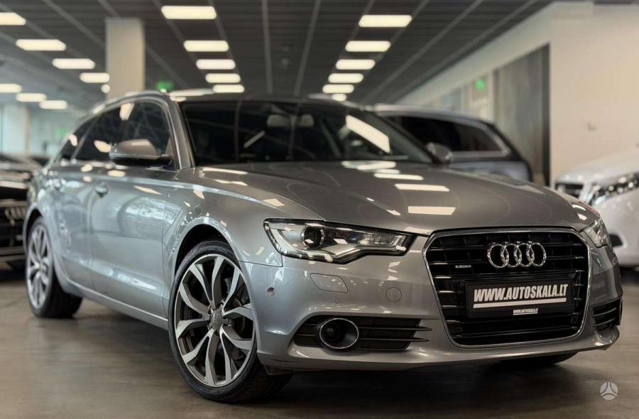 Grey Audi A6 2012 in Klaipeda, with an engine capacity of 3.00 L and mileage of 262 thousand km for 10900 €, photo 30 on AUTOMOTO.COM.LV