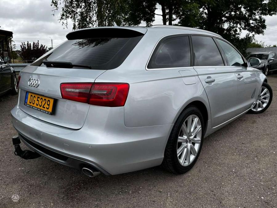 Pelēks Audi A6 2012 Tauragė, ar dzinēja tilpumu 2.97 L un nobraukumu 296 tūkst. km par 8950 €, foto 5 vietnē AUTOMOTO.COM.LV