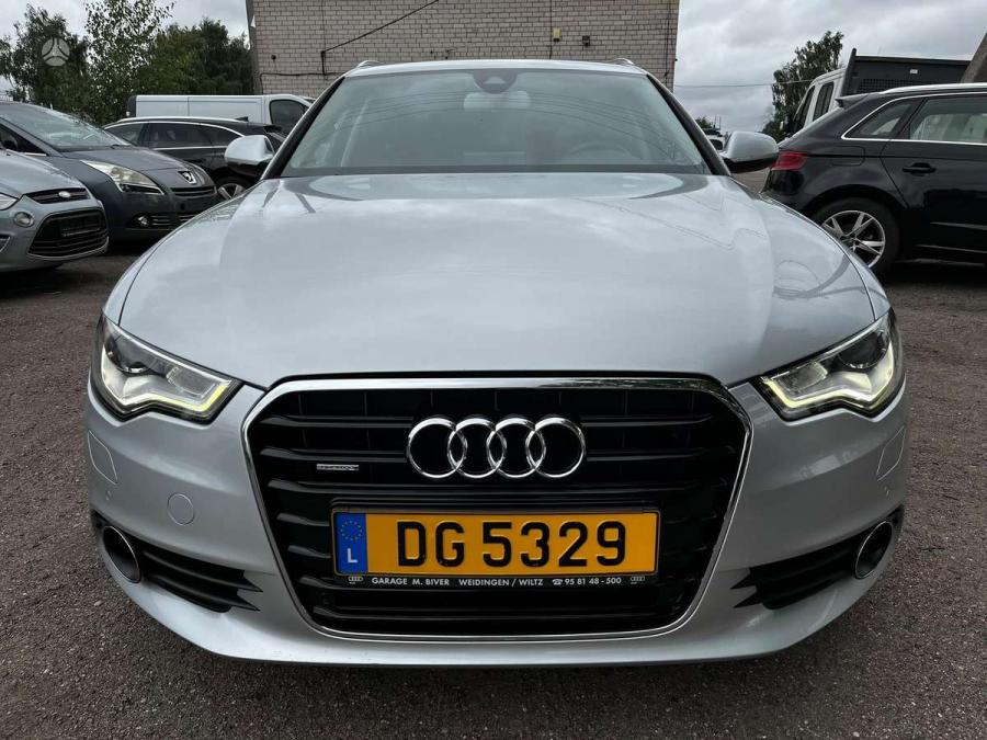 Pelēks Audi A6 2012 Tauragė, ar dzinēja tilpumu 2.97 L un nobraukumu 296 tūkst. km par 8950 €, foto 6 vietnē AUTOMOTO.COM.LV