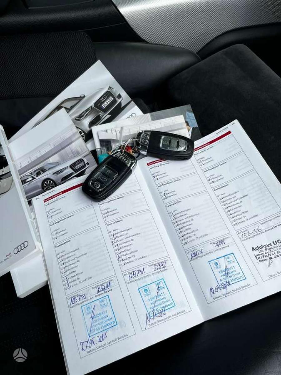 Pelēks Audi A6 2012 Tauragė, ar dzinēja tilpumu 2.97 L un nobraukumu 296 tūkst. km par 8950 €, foto 32 vietnē AUTOMOTO.COM.LV