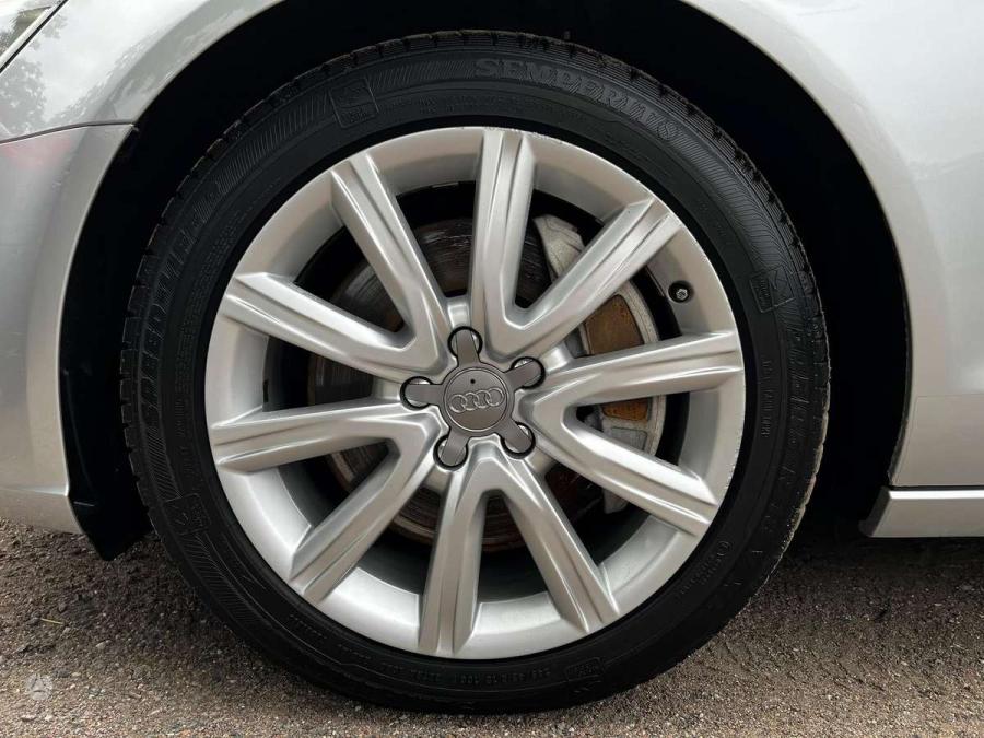 Pelēks Audi A6 2012 Tauragė, ar dzinēja tilpumu 2.97 L un nobraukumu 296 tūkst. km par 8950 €, foto 37 vietnē AUTOMOTO.COM.LV