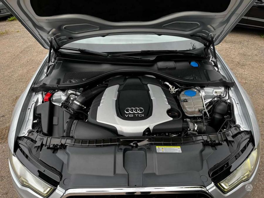 Pelēks Audi A6 2012 Tauragė, ar dzinēja tilpumu 2.97 L un nobraukumu 296 tūkst. km par 8950 €, foto 38 vietnē AUTOMOTO.COM.LV