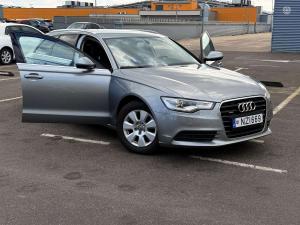 Pelēks Audi A6 2012 Viļņa, ar dzinēja tilpumu 2.97 L un nobraukumu 271 tūkst. km par 8000 €, foto  vietnē AUTOMOTO.COM.LV