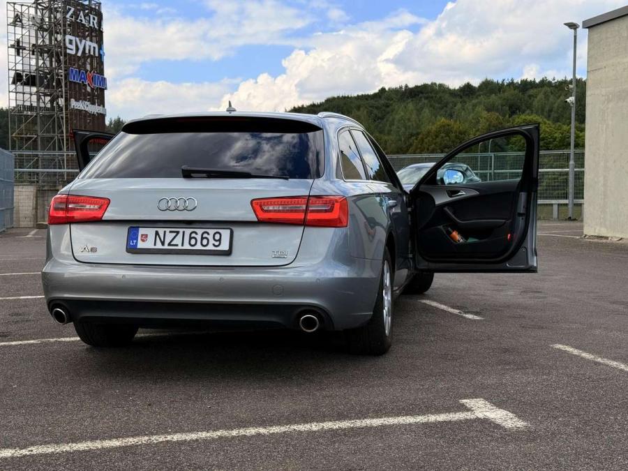 Pelēks Audi A6 2012 Viļņa, ar dzinēja tilpumu 2.97 L un nobraukumu 271 tūkst. km par 8000 €, foto 3 vietnē AUTOMOTO.COM.LV