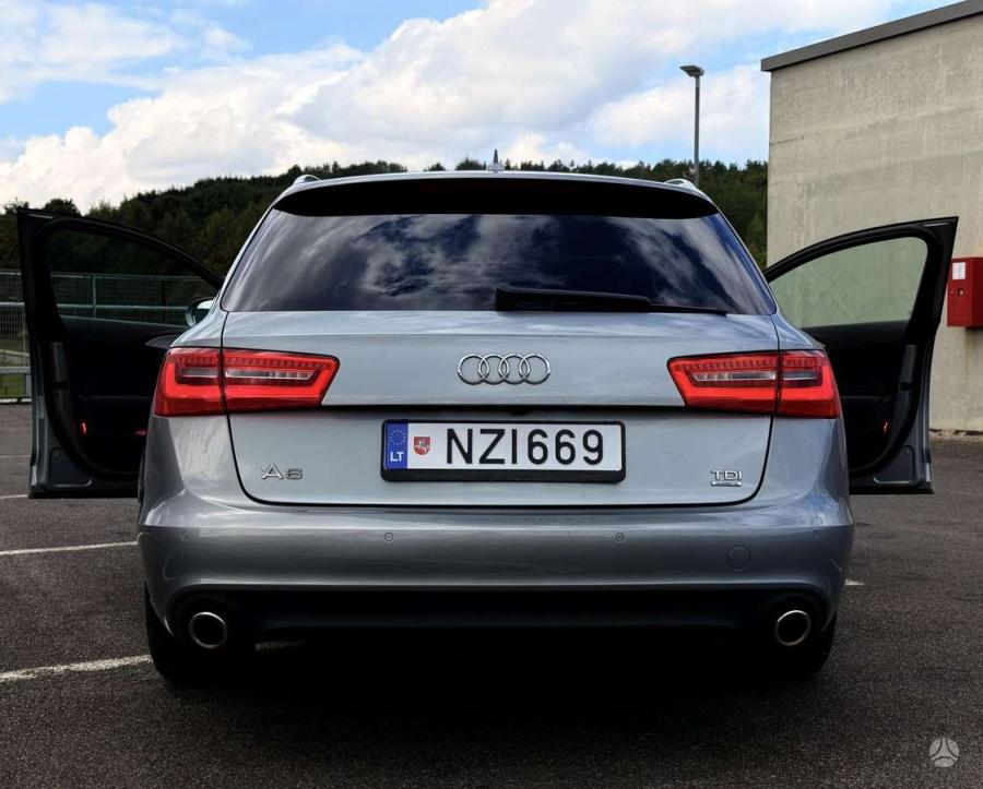 Pelēks Audi A6 2012 Viļņa, ar dzinēja tilpumu 2.97 L un nobraukumu 271 tūkst. km par 8000 €, foto 4 vietnē AUTOMOTO.COM.LV