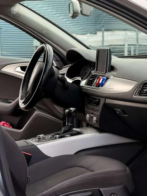 Pelēks Audi A6 2012 Viļņa, ar dzinēja tilpumu 2.97 L un nobraukumu 271 tūkst. km par 8000 €, foto 6 vietnē AUTOMOTO.COM.LV