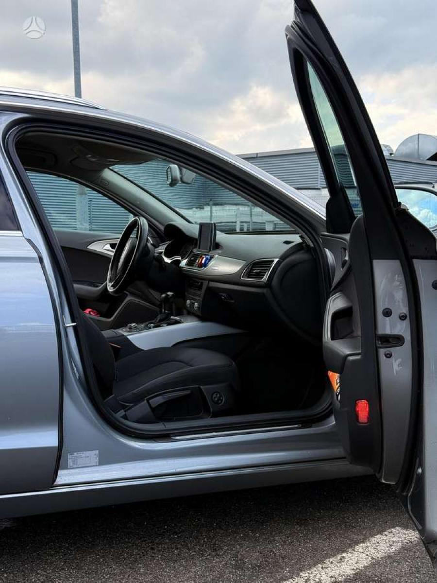 Pelēks Audi A6 2012 Viļņa, ar dzinēja tilpumu 2.97 L un nobraukumu 271 tūkst. km par 8000 €, foto 7 vietnē AUTOMOTO.COM.LV