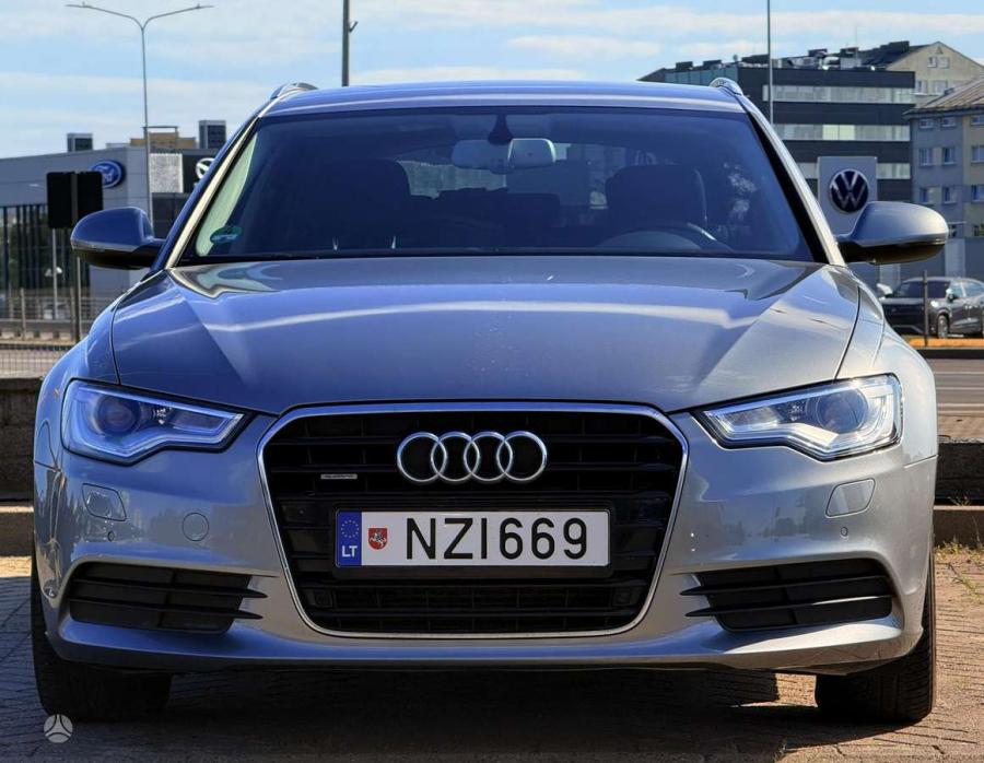Pelēks Audi A6 2012 Viļņa, ar dzinēja tilpumu 2.97 L un nobraukumu 271 tūkst. km par 8000 €, foto 8 vietnē AUTOMOTO.COM.LV