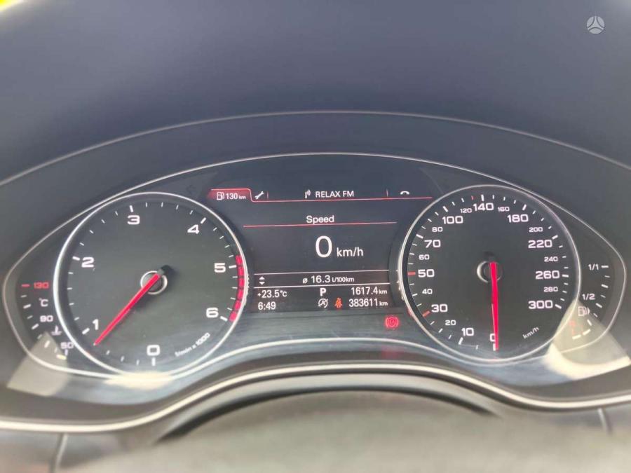 Grey Audi A6 2012 in Siauliai, with an engine capacity of 3.00 L and mileage of 283 thousand km for 8000 €, photo 19 on AUTOMOTO.COM.LV