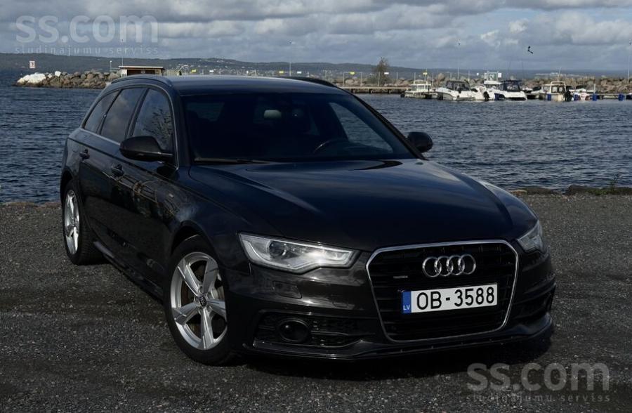 Grey Audi A6 2012 in Tukums, with an engine capacity of 3.00 L and mileage of 0 thousand km for 10900 €, photo 3 on AUTOMOTO.COM.LV