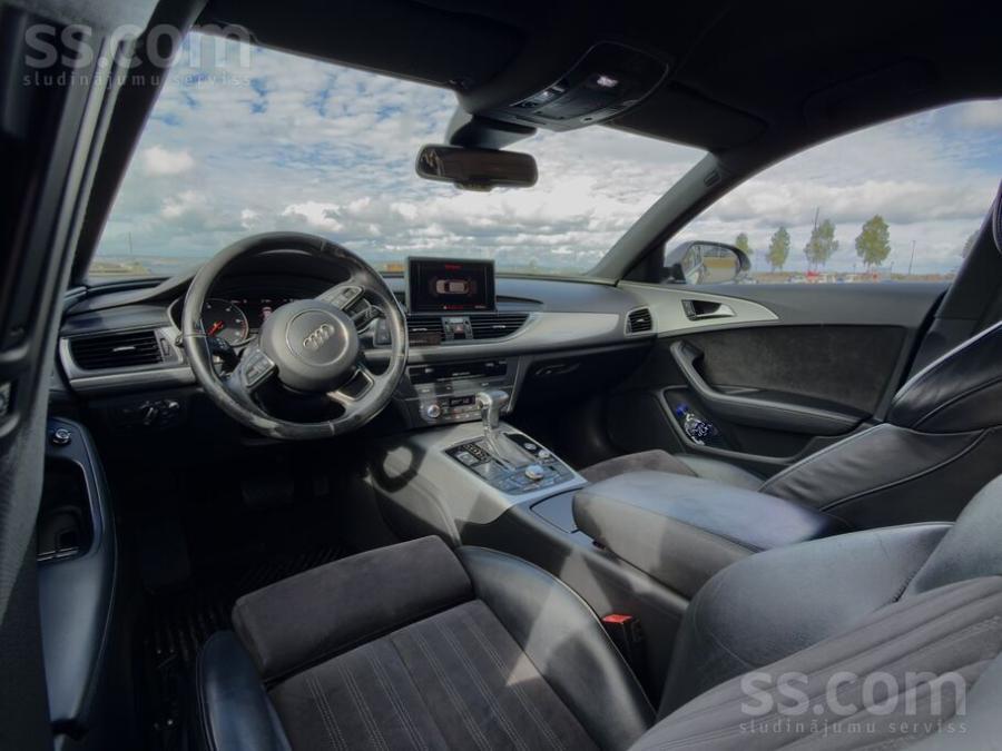 Grey Audi A6 2012 in Tukums, with an engine capacity of 3.00 L and mileage of 0 thousand km for 10900 €, photo 8 on AUTOMOTO.COM.LV