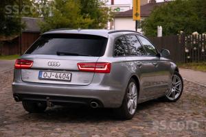 Pelēks Audi A6 2012 Jelgava, ar dzinēja tilpumu 3.00 L un nobraukumu 311 tūkst. km par 11300 €, foto 5 vietnē AUTOMOTO.COM.LV