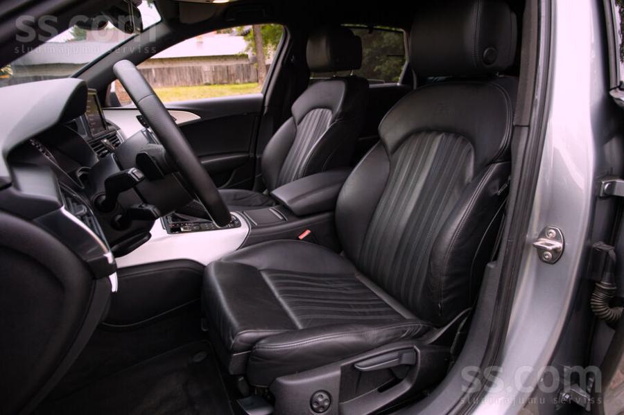 Pelēks Audi A6 2012 Jelgava, ar dzinēja tilpumu 3.00 L un nobraukumu 311 tūkst. km par 11300 €, foto 9 vietnē AUTOMOTO.COM.LV