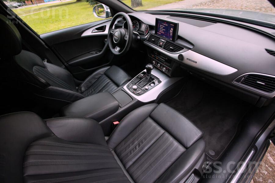 Pelēks Audi A6 2012 Jelgava, ar dzinēja tilpumu 3.00 L un nobraukumu 311 tūkst. km par 11300 €, foto 10 vietnē AUTOMOTO.COM.LV