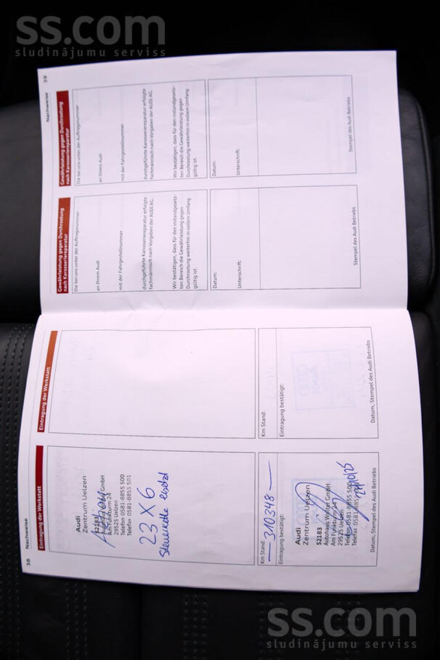 Pelēks Audi A6 2012 Jelgava, ar dzinēja tilpumu 3.00 L un nobraukumu 311 tūkst. km par 11300 €, foto 36 vietnē AUTOMOTO.COM.LV