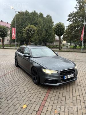 Pelēks Audi A6 2012 Ogre, ar dzinēja tilpumu 3.00 L un nobraukumu 346 tūkst. km par 9600 €, foto  vietnē AUTOMOTO.COM.LV