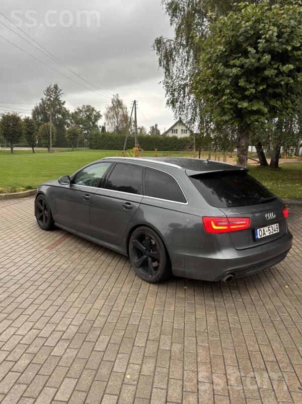 Grey Audi A6 2012 in Ogre, with an engine capacity of 3.00 L and mileage of 346 thousand km for 9600 €, photo 4 on AUTOMOTO.COM.LV