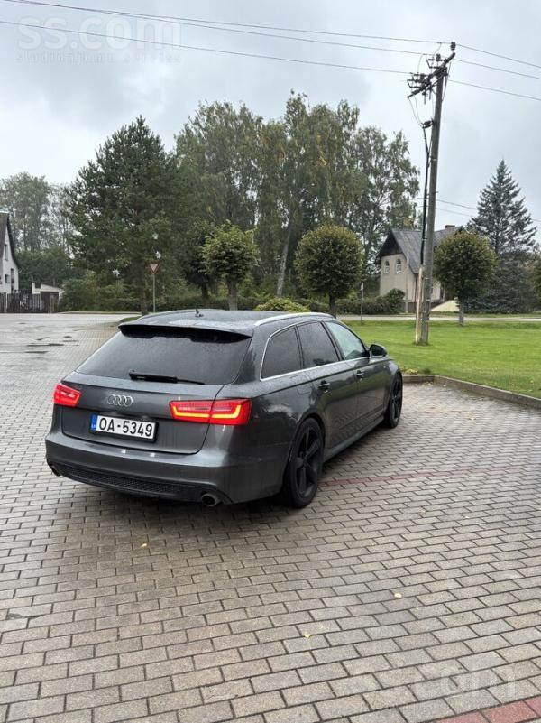 Grey Audi A6 2012 in Ogre, with an engine capacity of 3.00 L and mileage of 346 thousand km for 9600 €, photo 5 on AUTOMOTO.COM.LV