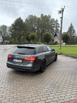 Grey Audi A6 2012 in Ogre, with an engine capacity of 3.00 L and mileage of 346 thousand km for 9600 €, photo 5 on AUTOMOTO.COM.LV