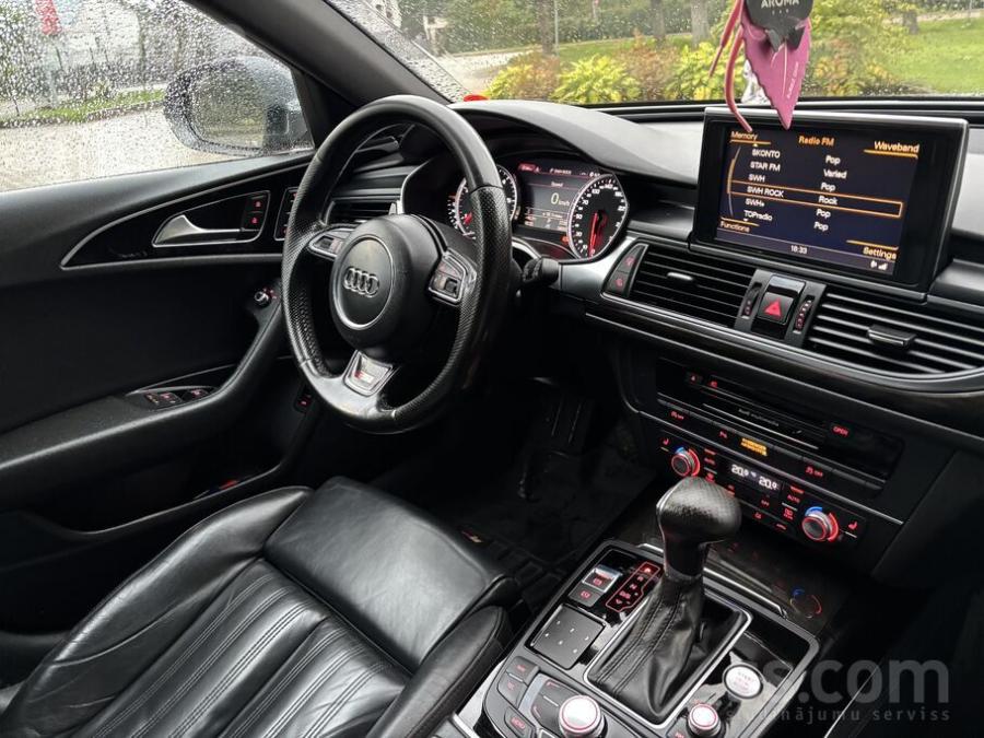 Grey Audi A6 2012 in Ogre, with an engine capacity of 3.00 L and mileage of 346 thousand km for 9600 €, photo 7 on AUTOMOTO.COM.LV