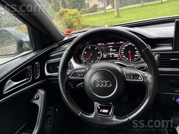 Grey Audi A6 2012 in Ogre, with an engine capacity of 3.00 L and mileage of 346 thousand km for 9600 €, photo 8 on AUTOMOTO.COM.LV