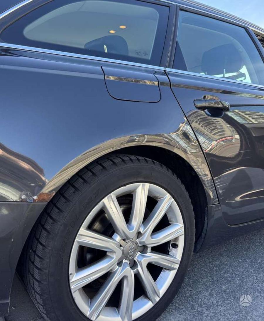 Grey Audi A6 2012 in Vilnius, with an engine capacity of 2.00 L and mileage of 246 thousand km for 7900 €, photo 5 on AUTOMOTO.COM.LV