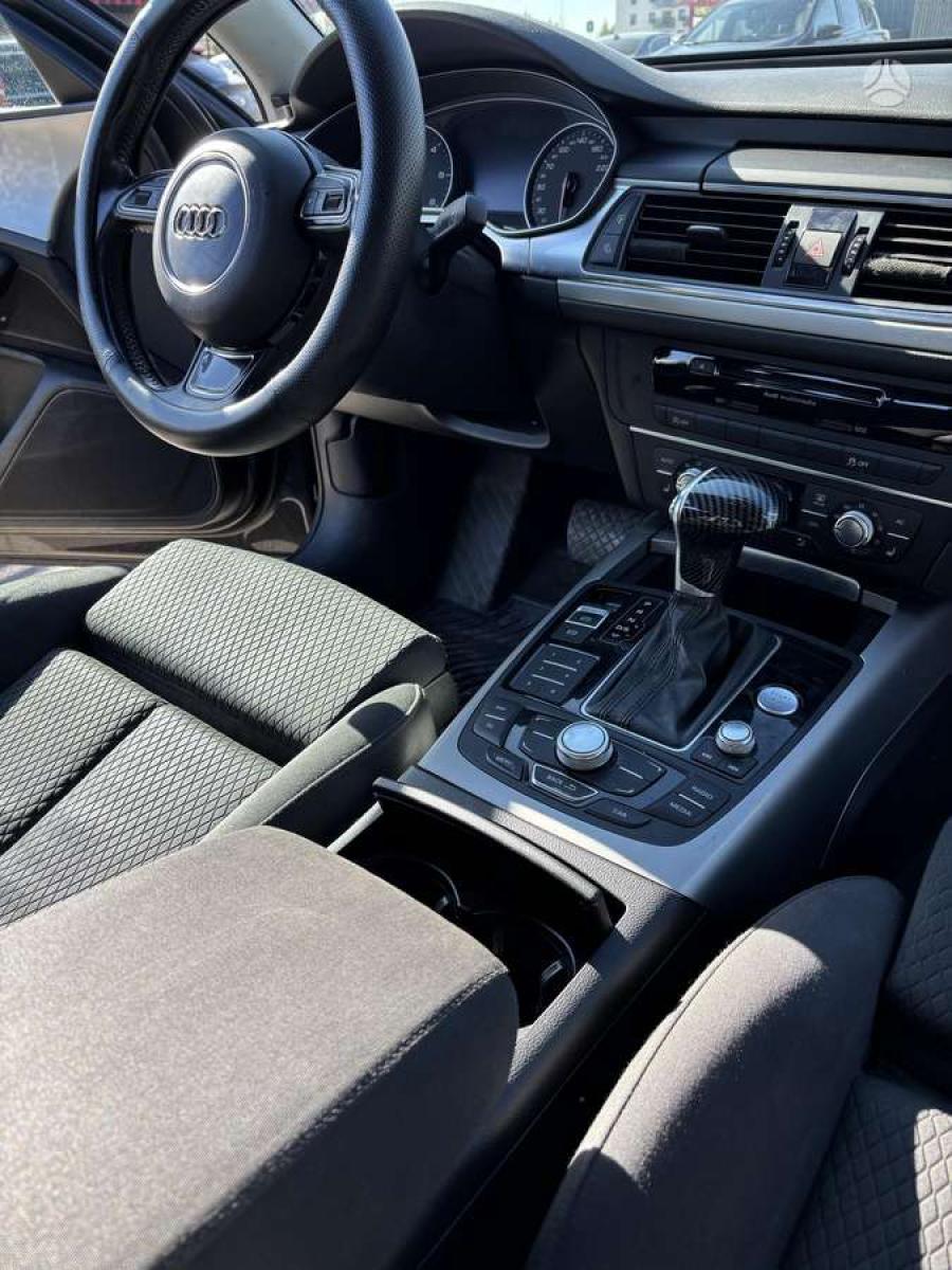 Grey Audi A6 2012 in Vilnius, with an engine capacity of 2.00 L and mileage of 246 thousand km for 7900 €, photo 11 on AUTOMOTO.COM.LV