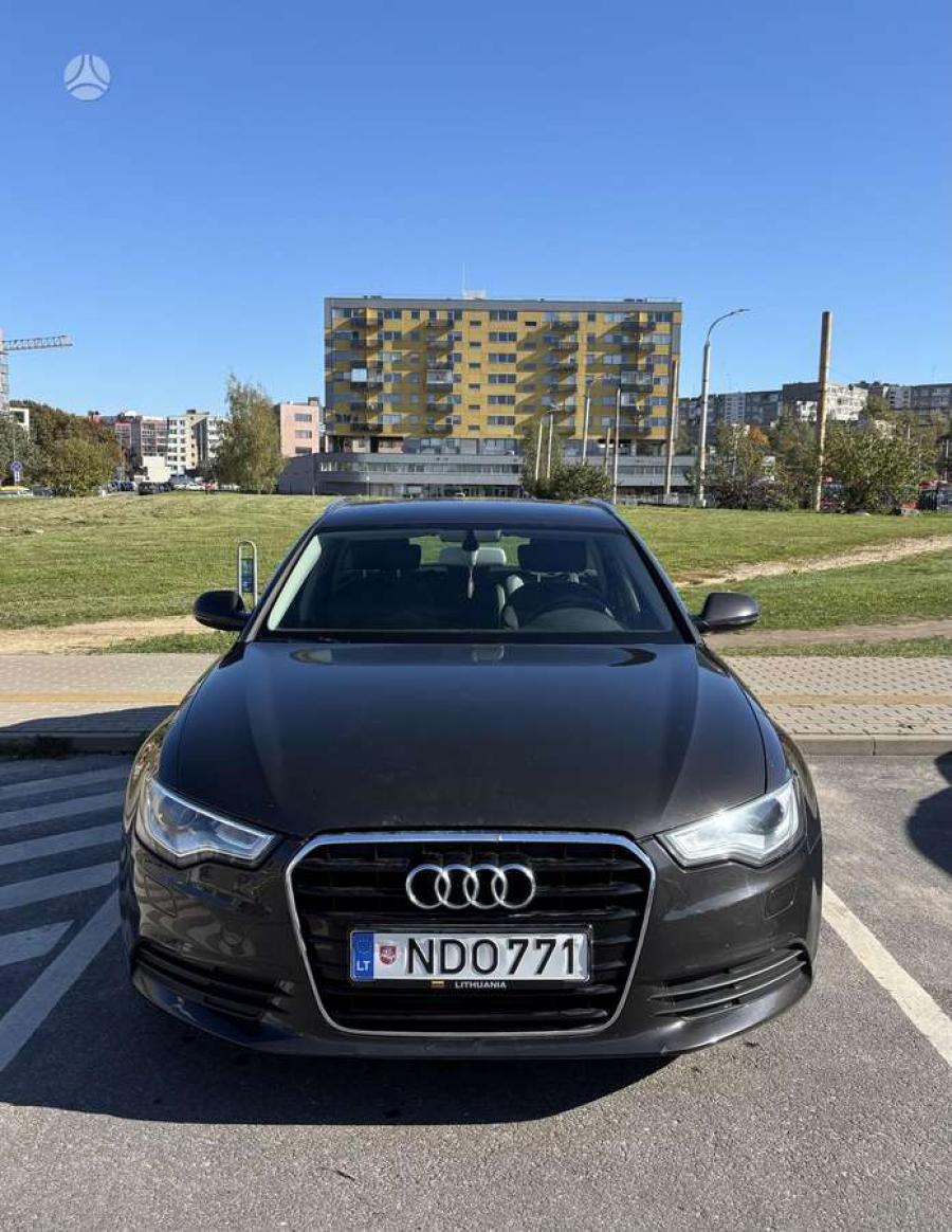 Grey Audi A6 2012 in Vilnius, with an engine capacity of 2.00 L and mileage of 246 thousand km for 7900 €, photo 16 on AUTOMOTO.COM.LV