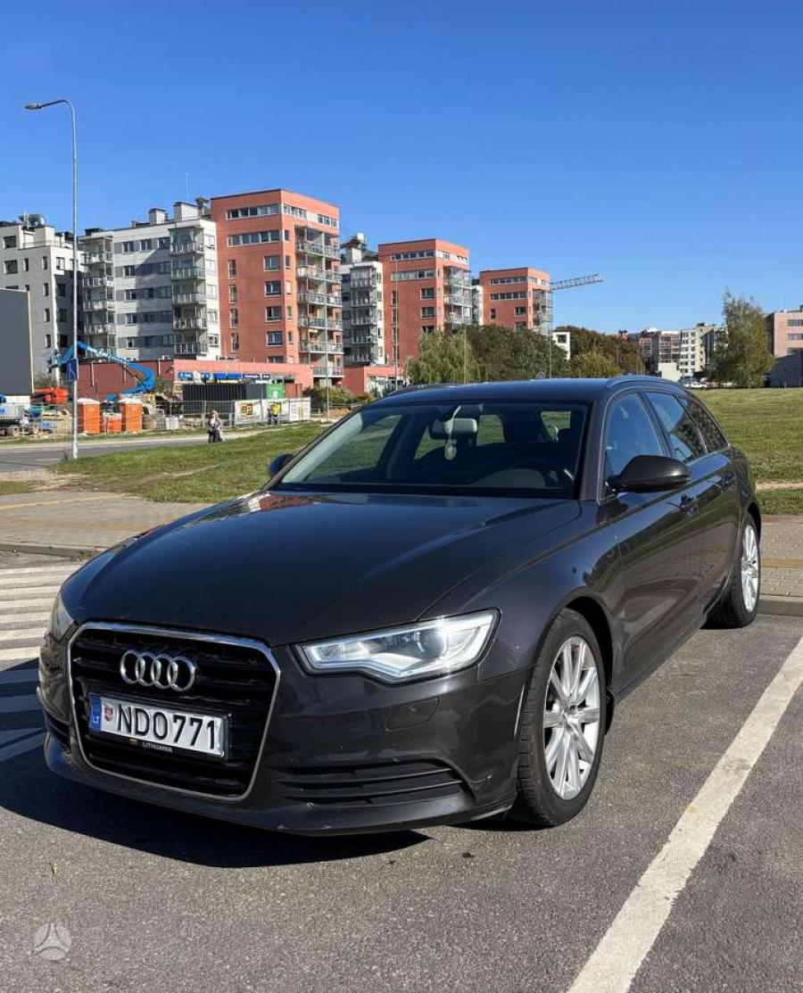 Grey Audi A6 2012 in Vilnius, with an engine capacity of 2.00 L and mileage of 246 thousand km for 7900 €, photo 17 on AUTOMOTO.COM.LV