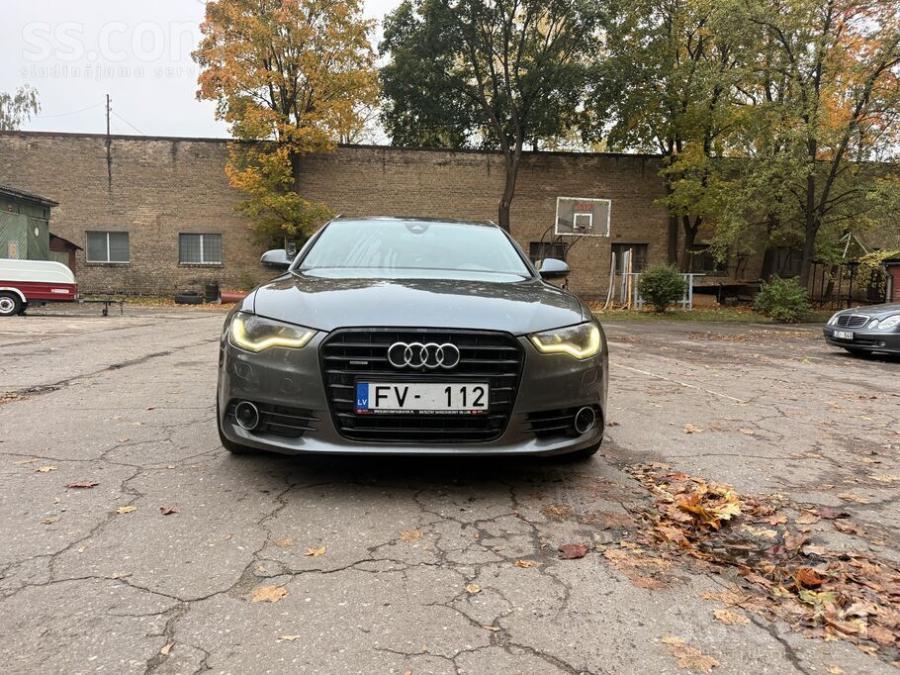 Grey Audi A6 2012 in Riga, with an engine capacity of 3.00 L and mileage of 277 thousand km for 11500 €, photo 1 on AUTOMOTO.COM.LV