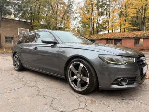 Grey Audi A6 2012 in Riga, with an engine capacity of 3.00 L and mileage of 277 thousand km for 11500 €, photo 3 on AUTOMOTO.COM.LV