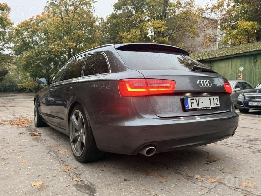 Grey Audi A6 2012 in Riga, with an engine capacity of 3.00 L and mileage of 277 thousand km for 11500 €, photo 5 on AUTOMOTO.COM.LV