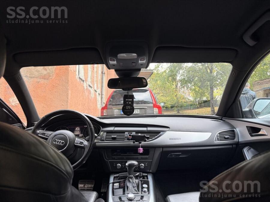Grey Audi A6 2012 in Riga, with an engine capacity of 3.00 L and mileage of 277 thousand km for 11500 €, photo 15 on AUTOMOTO.COM.LV