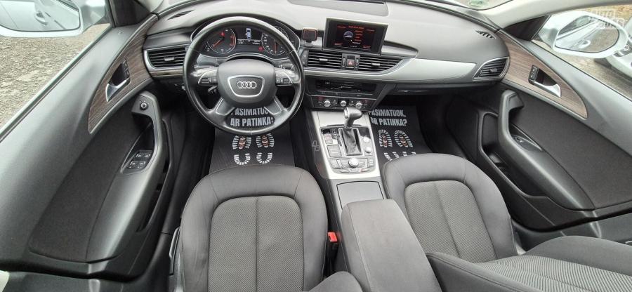 Grey Audi A6 2012 in Kaunas, with an engine capacity of 2.00 L and mileage of 310 thousand km for 6350 €, photo 8 on AUTOMOTO.COM.LV