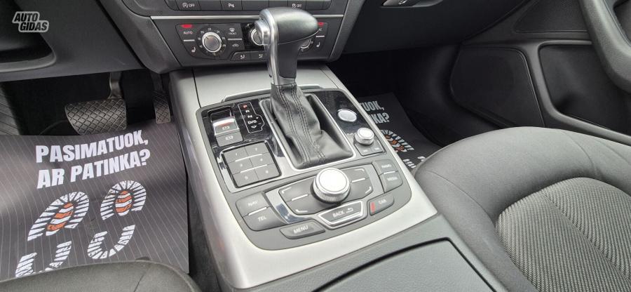 Grey Audi A6 2012 in Kaunas, with an engine capacity of 2.00 L and mileage of 310 thousand km for 6350 €, photo 10 on AUTOMOTO.COM.LV