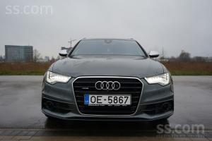 Grey Audi A6 2013 in Riga, with an engine capacity of 3.00 L and mileage of 283 thousand km for 15999 €, photo  on AUTOMOTO.COM.LV