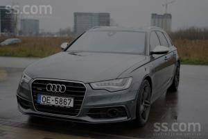 Grey Audi A6 2013 in Riga, with an engine capacity of 3.00 L and mileage of 283 thousand km for 15999 €, photo 6 on AUTOMOTO.COM.LV