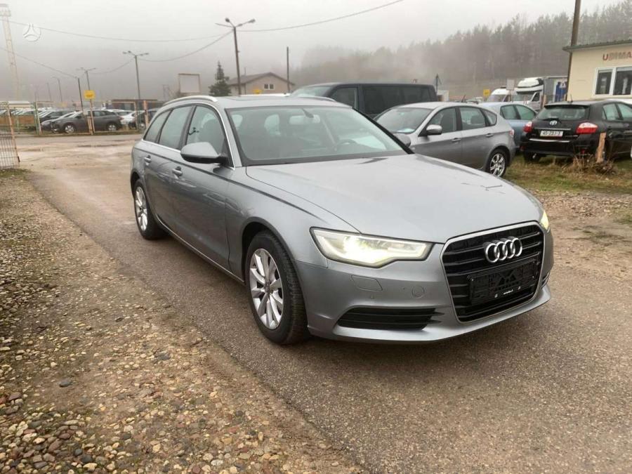 Grey Audi A6 2013 in Vilnius, with an engine capacity of 1.97 L and mileage of 290 thousand km for 8600 €, photo 2 on AUTOMOTO.COM.LV