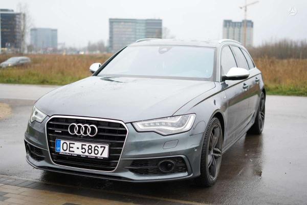Pelēks Audi A6 2013 Rīga, ar dzinēja tilpumu 2.97 L un nobraukumu 283 tūkst. km par 15999 €, foto 6 vietnē AUTOMOTO.COM.LV